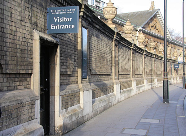 The Royal Mews, Buckingham Palace, London